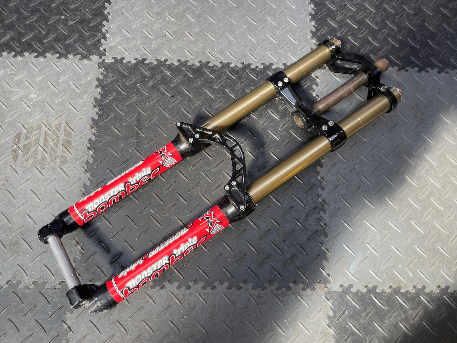 Marzocchi Monster T 2001 Vintage Downhill Freeride Fork 175mm / DH FR ...