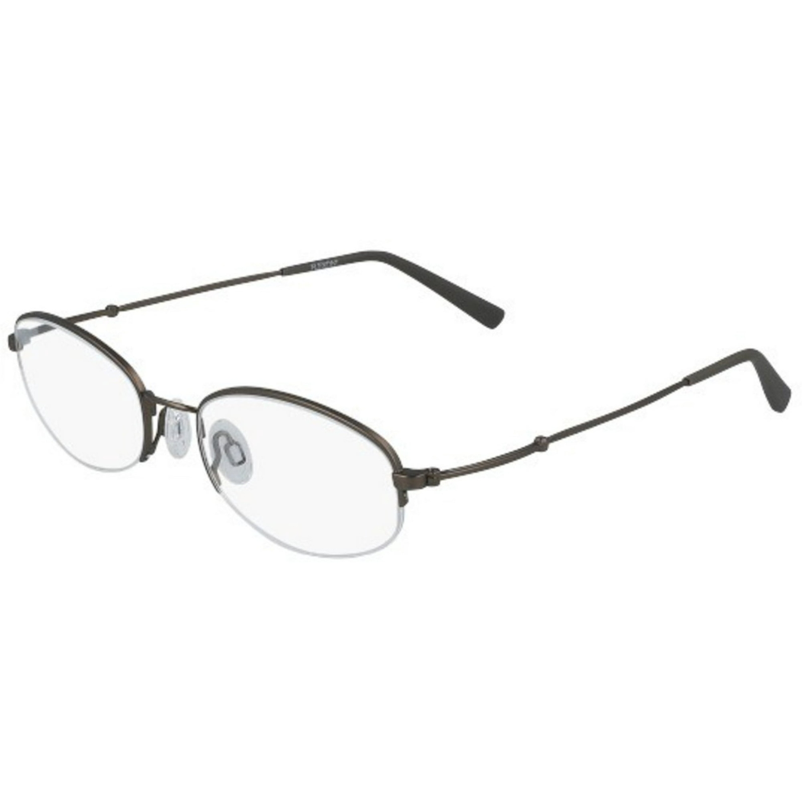 Flexon Men's H6030 Oval 52mm Eyeglasses Frames Stone | eBay