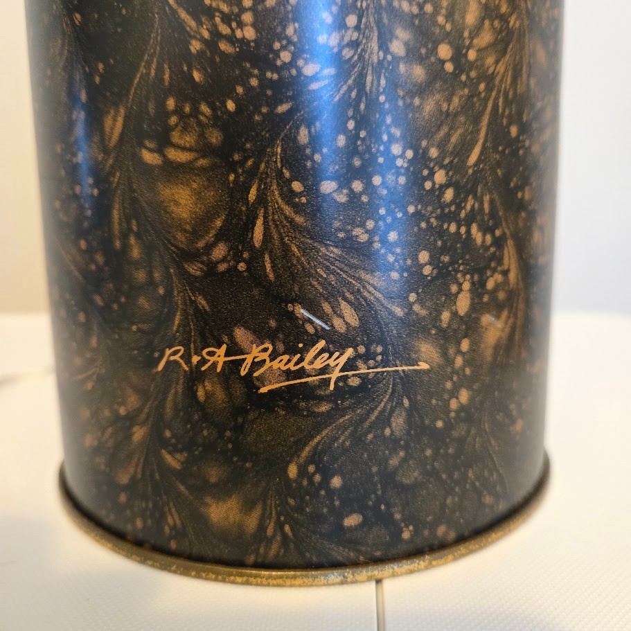 Baileys Original Irish Cream Decorative Black Tin Canister. 1989 | eBay