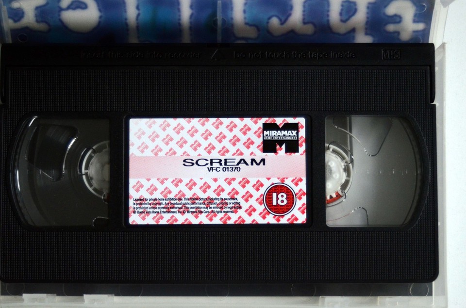 Scream - VHS - PAL - 1996 | eBay UK