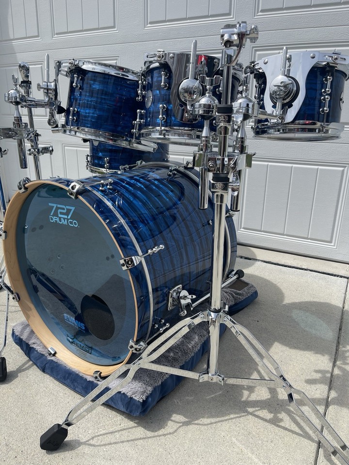 Drum Set w/ 20” Bass Drum (727 Drums) | eBay
