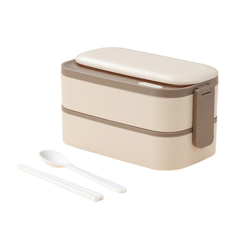 Lunch Box Double Layer Stainless Steel Lunch Bento Boxes Thermal ...