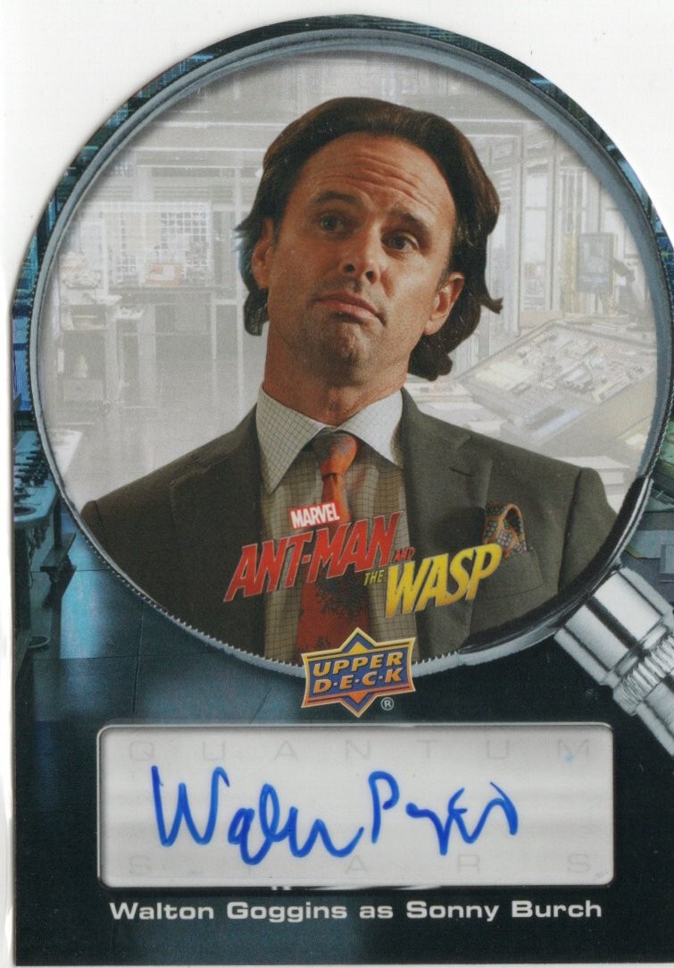Ant-Man & the Wasp Autograph Auto Card QSV-WG Walton Goggins as Sonny Burch | eBay