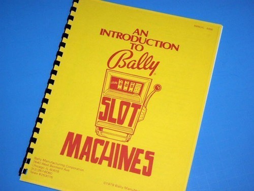 Bally ELECTROMECHANICAL Introduction to Slot Machine manual | eBay