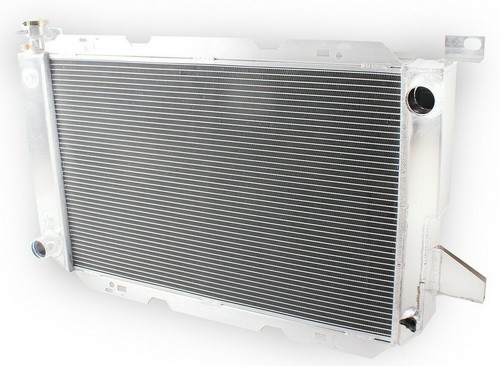 4 Row Alum Radiator For 1985-1997 87 Ford F150 F250 F350 5.0 5.8 7.3 7 ...
