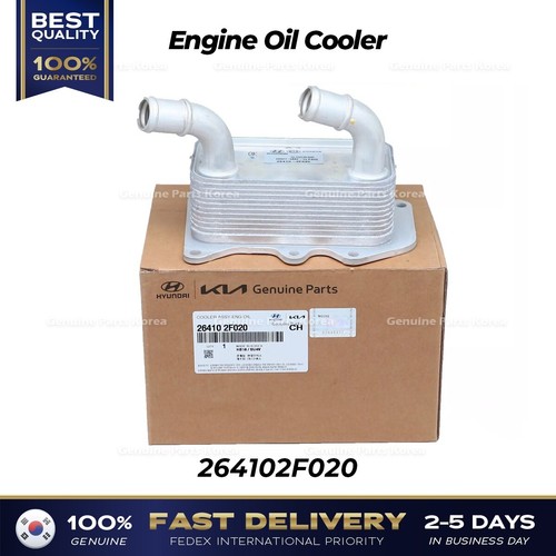 ⭐Genuine⭐ Engine Oil Cooler 264102F020 for Hyundai Santa Fe Tuscon Kia ...