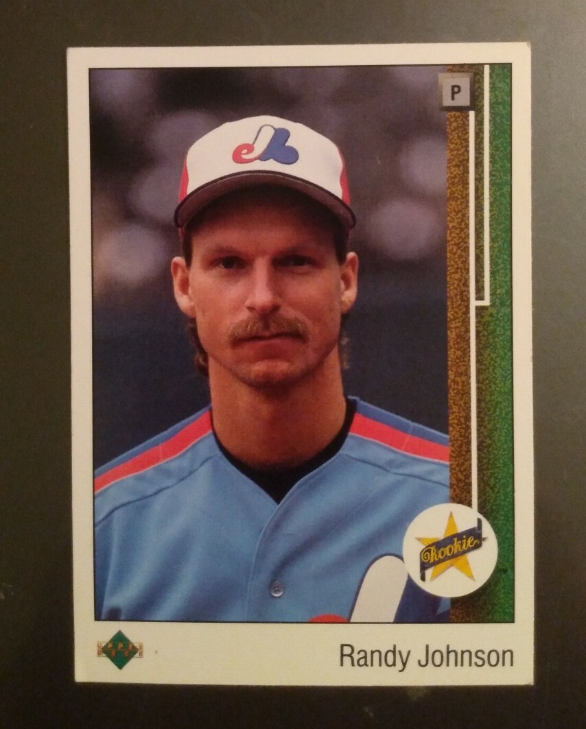 1989 Upper Deck RANDY JOHNSON Expos Rookie Card # 25 Mint | eBay