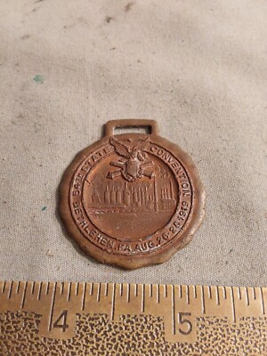 1919 54th State Convention Bethlehem Pa Steel Civil War Veterans Watch ...