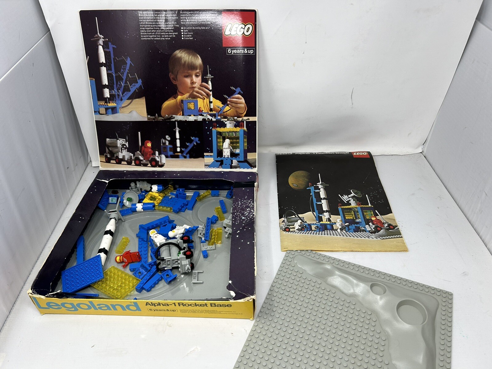Lego - 483 - Alpha-1 Rocket Base With Box and Manual | eBay