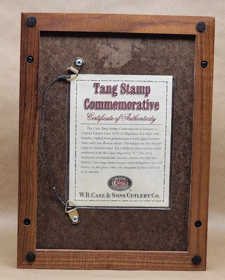 Case XX - Tang Stamp Elephant Toe 6250 SS , Limited Run of 1000 | eBay