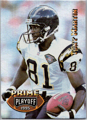 #132 Tony Martin San Diego Chargers 1995 Playoff Prime | eBay.de