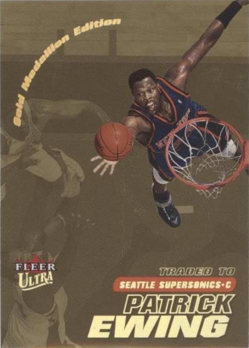 2000-01 Fleer Ultra - Patrick Ewing #192G Gold Medallion for sale ...