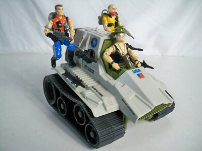 K25i5968 TRIPLE T TANK W/ SLAUGHTER MERCER TAURUS COMPLETE 1986 GI JOE ...