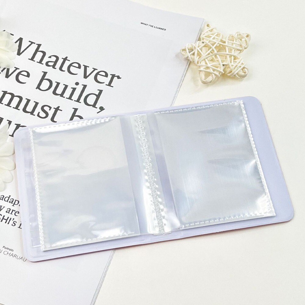 Love Heart Photo Album 64 Pockets Name Card Book New Photocard Holder ...