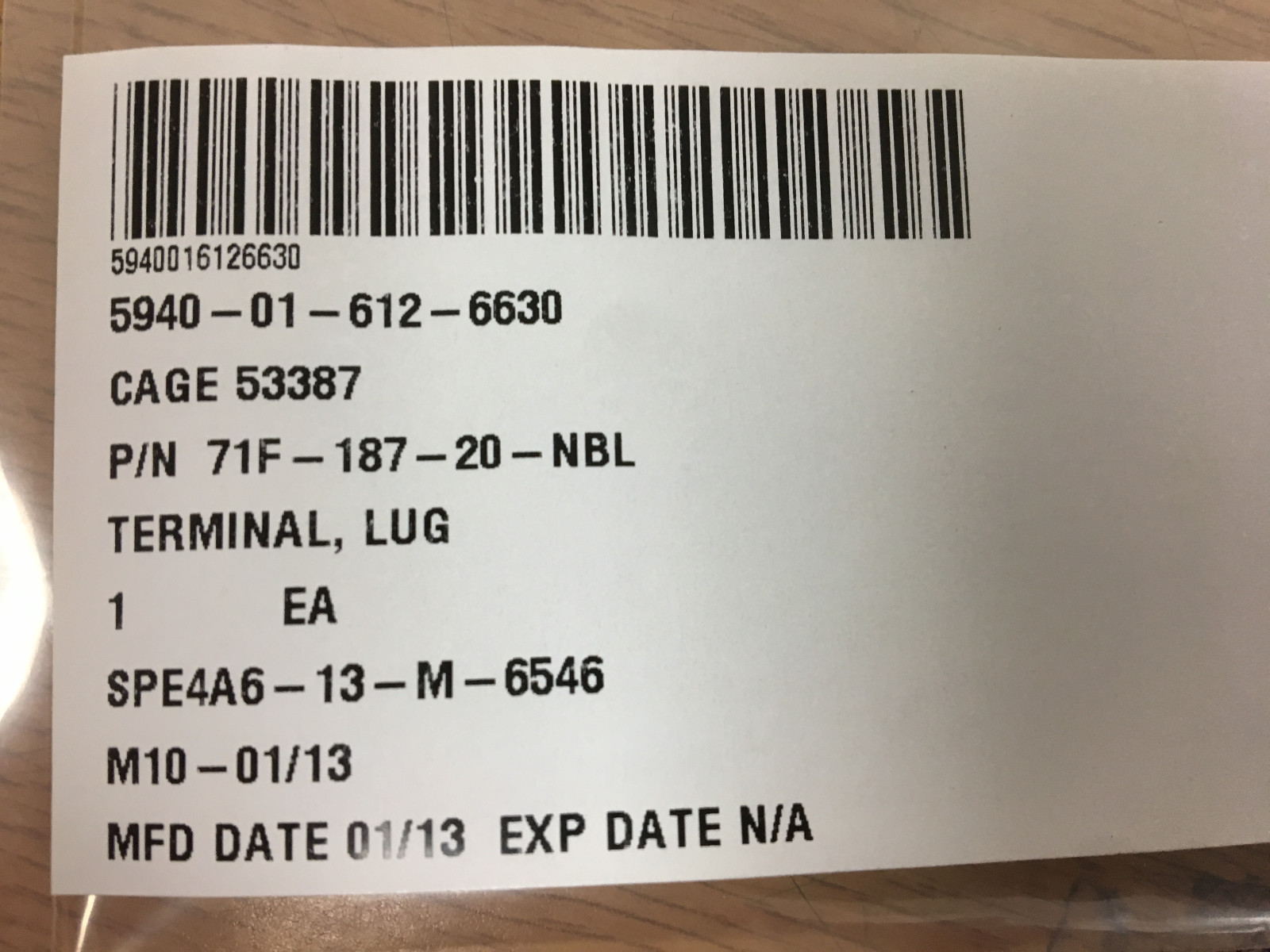 (Bag Of 25) 3M 71F-187-20-NBL Quick Disconnect Terminal Female Red 22 ...