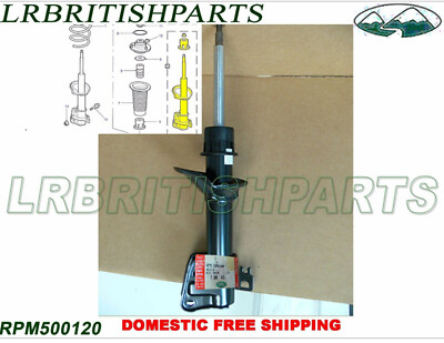 LAND ROVER SHOCK ABSORBER REAR SUSPENSION FREELANDER RH OEM NEW ...