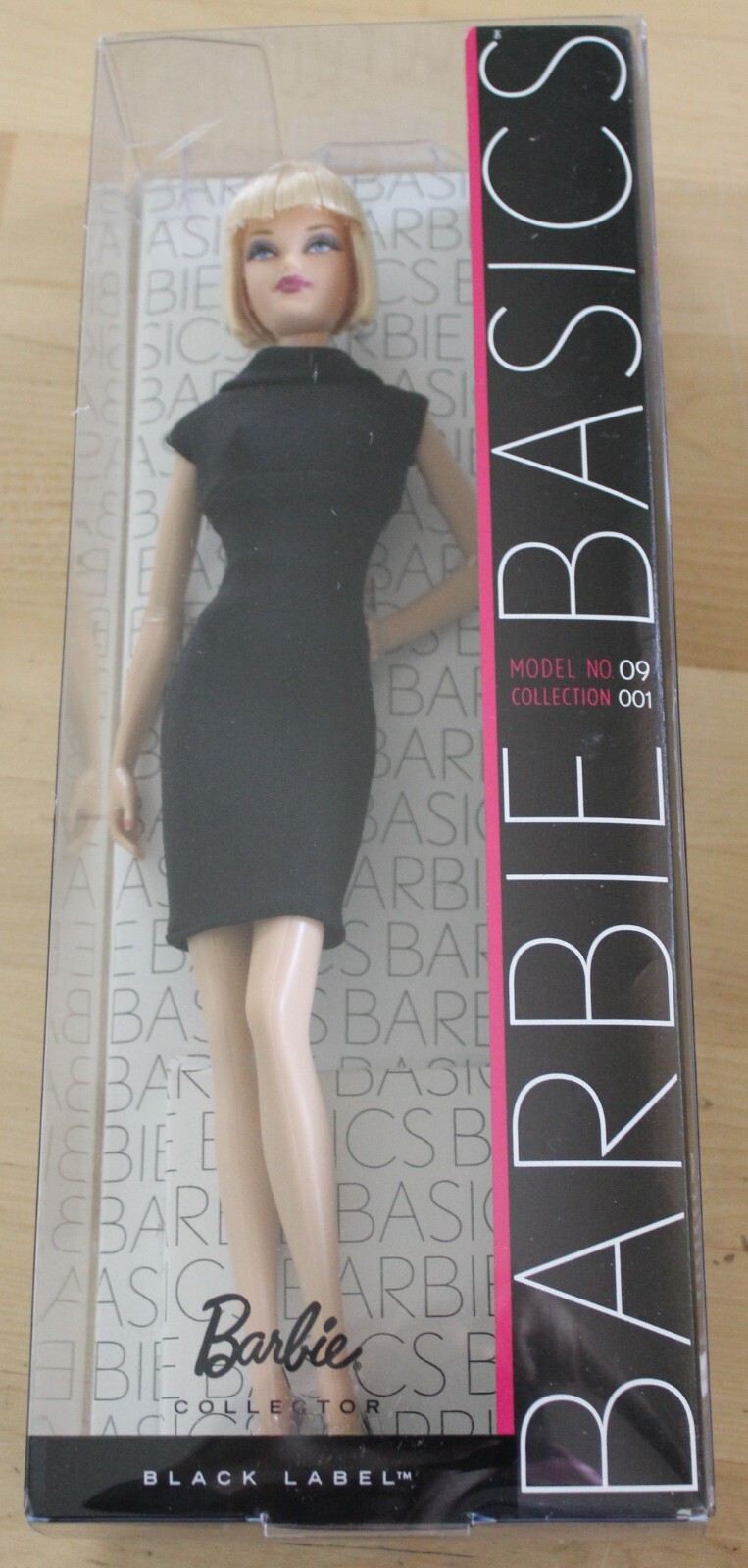 DAMAGED BOX/NEW DOLL Barbie Basics Model No. 09 Collection 001 Black ...