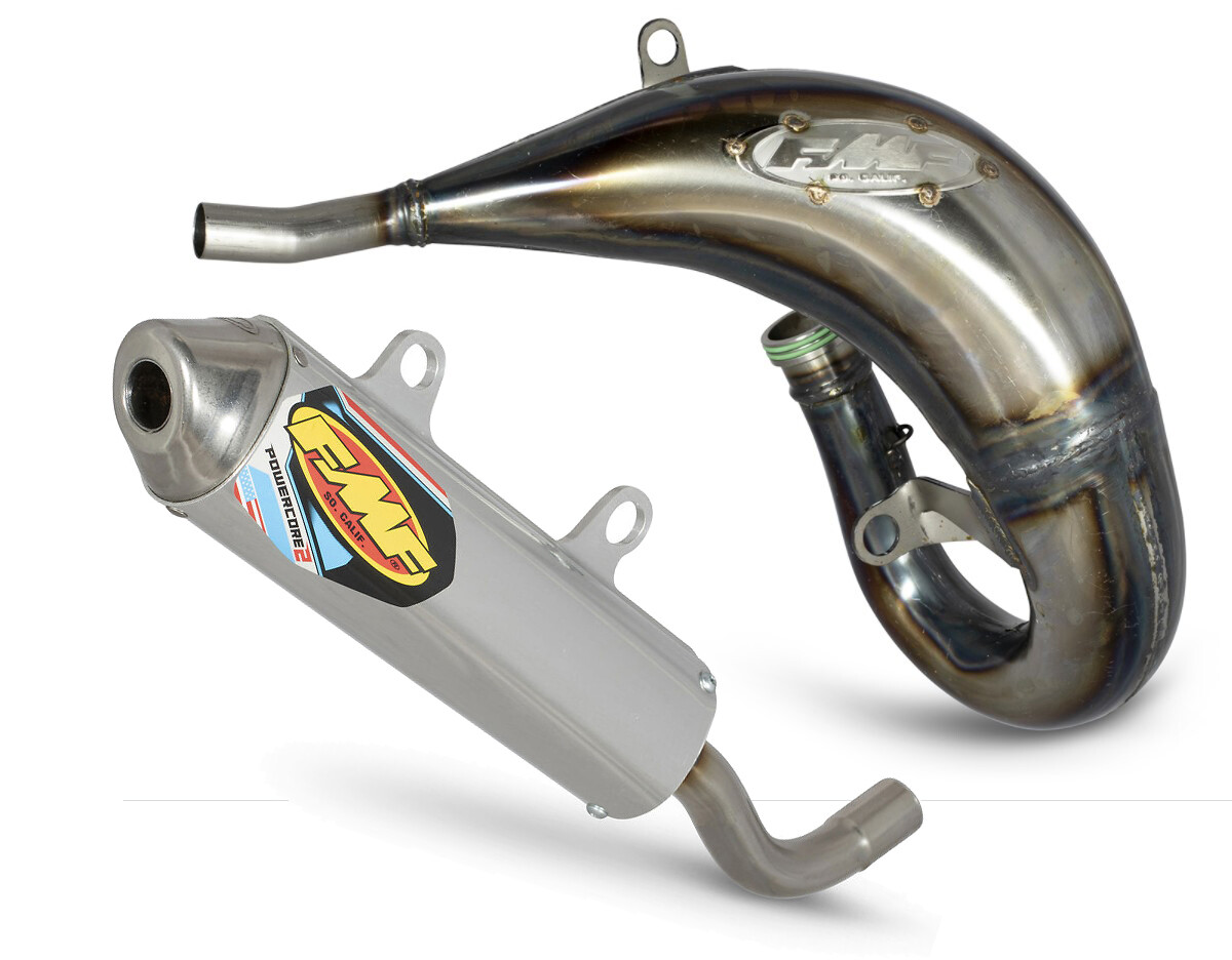 FMF Factory Fatty exhaust pipe Powercore 2 silencer for 18+ Husky TC85 ...
