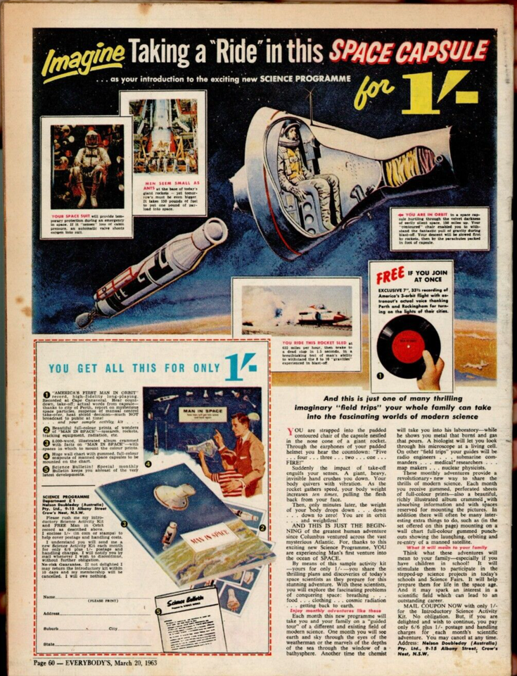 Everybody's - March 20, 1963 - Jerry Lewis, Jack Hardtke, Acker Bilk ...