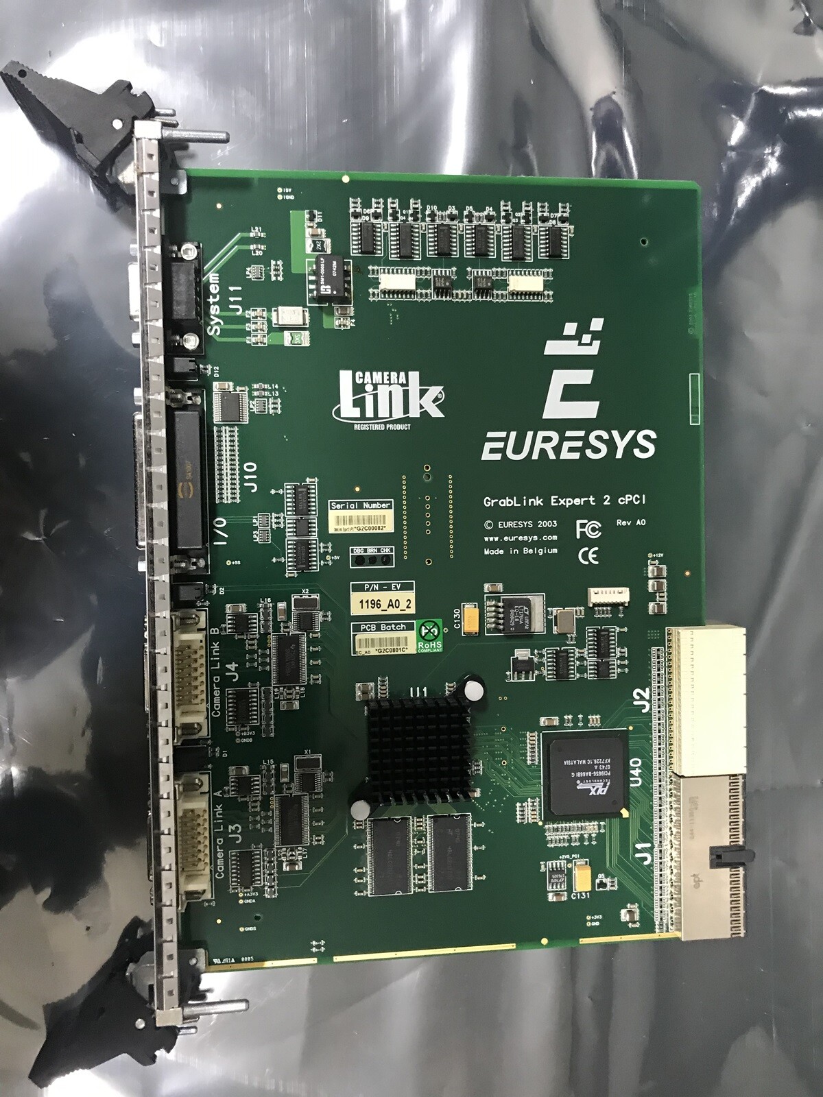 EURESYS 1196_A0_2 GRABLINK Expert 2 Camera Link Frame Grabbers | eBay