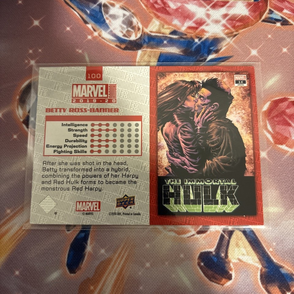 2019-20 Marvel Annual Trading Card #100 Betty Ross-Banner | eBay