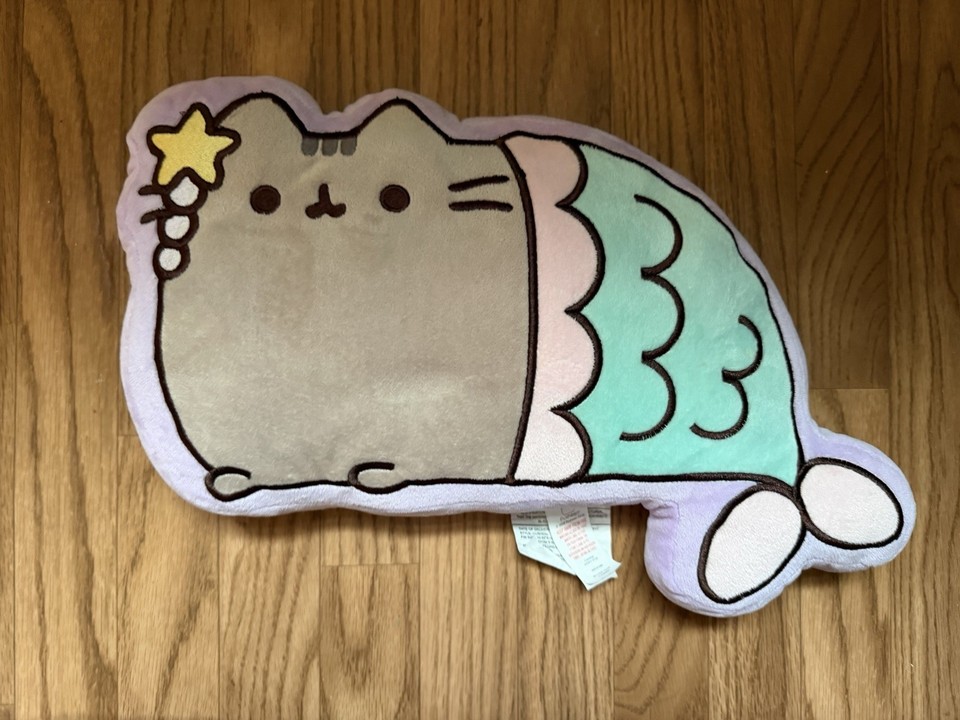 Pusheen Cat Stuffies Mermaid + Sloth + Original Pusheen Plush Stuffed ...