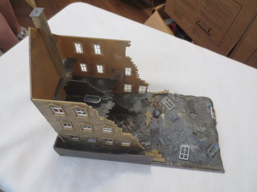 WW2 War Destroyed Building 1:87 HO scale | eBay
