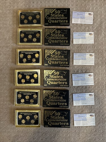 50 State Commemorative Quarter Sets - Multiple Years | eBay