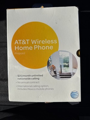 AT&T Wireless Home Phone System WF720 Prepaid Plan No Contract- New | eBay