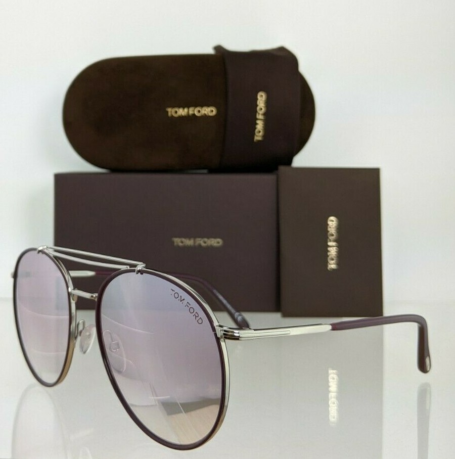 Brand New Authentic Tom Ford Sunglasses FT TF694 16T Wesley Frame TF694 ...