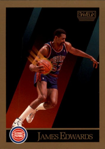 1990-91 SkyBox #85 James Edwards Detroit Pistons Basketball Card Sports ...