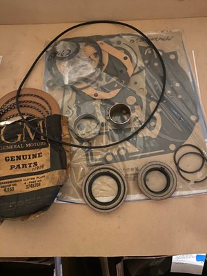 Cast iron powerglide transmission 1958-1962 starter kit clutches ...