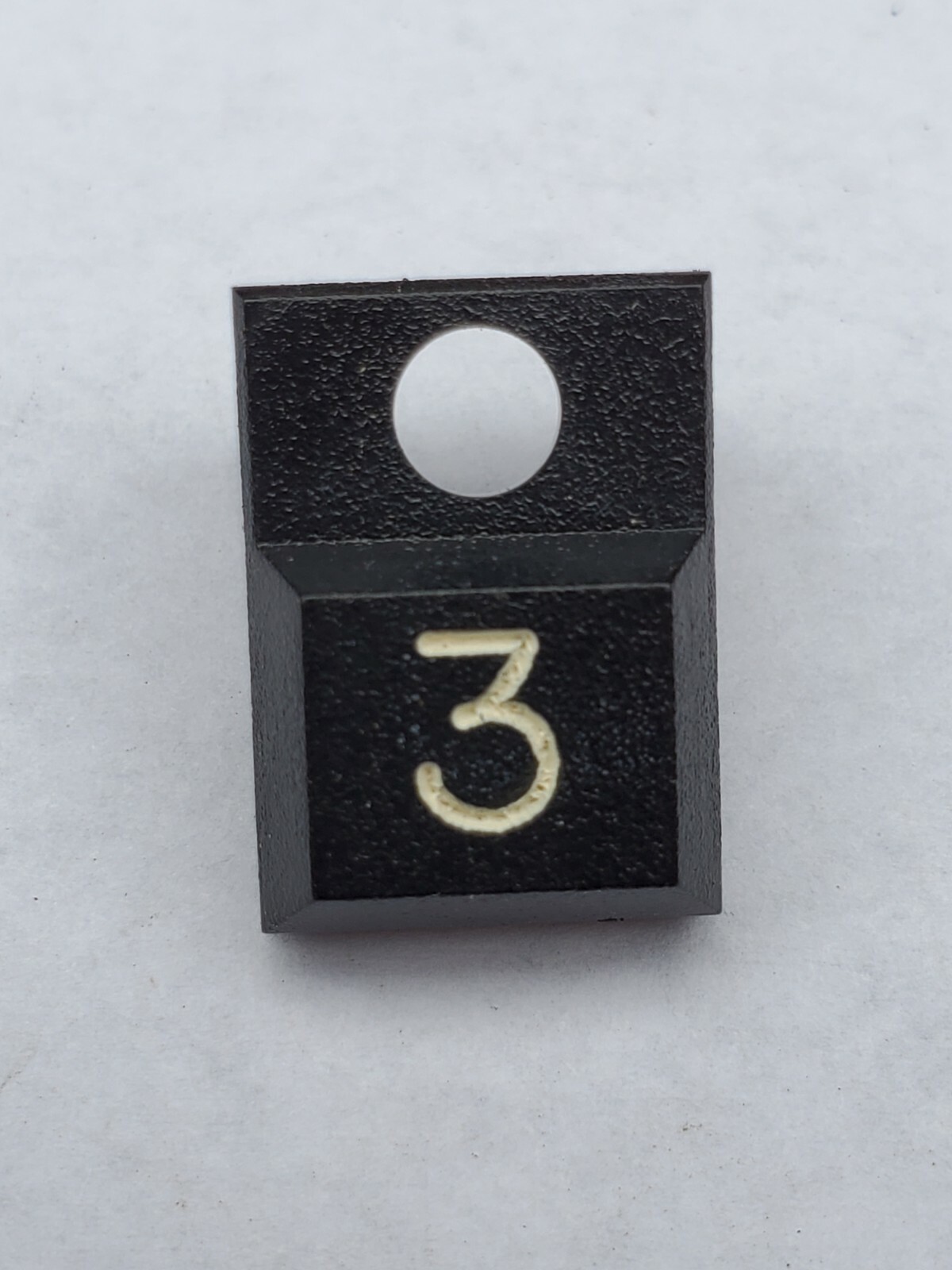 ITT Schadow Black Switch Cap with LED hole vertical #3 (Qty 3) | eBay