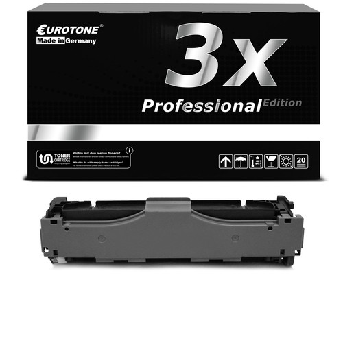 3x Eurotone PRO Toner BLACK f r HP Color LaserJet CM-2320-EBB CM-2320 ...