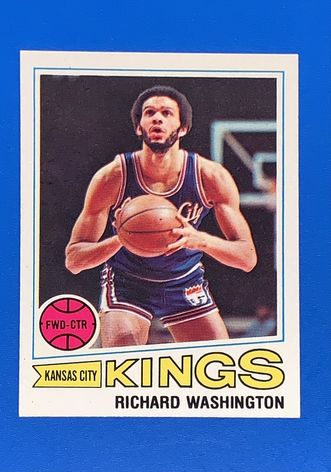 1977-78 Topps Richard Washington Rookie Card #78 Kansas City Kings Set ...