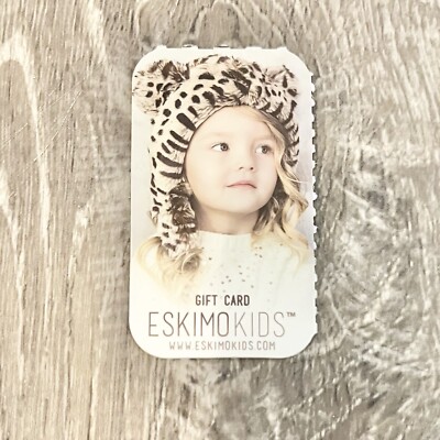 $35 Eskimo Kids Gift Card | eBay