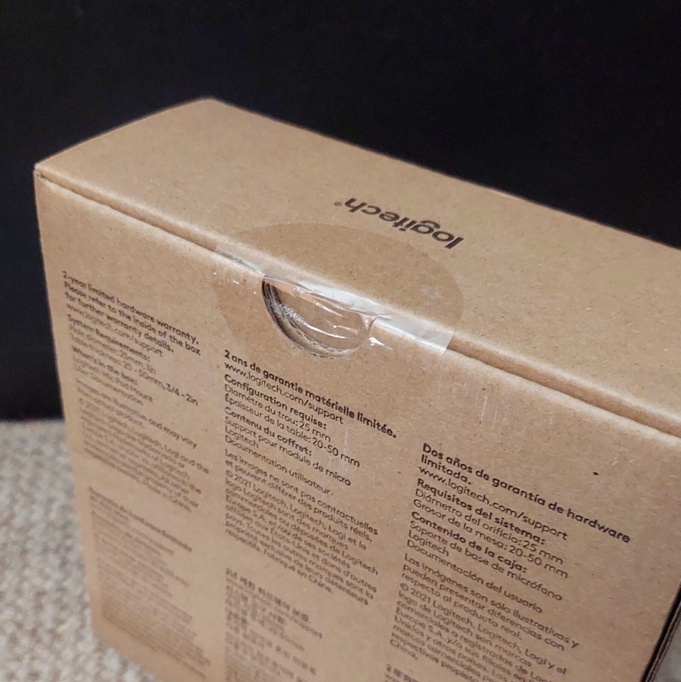 Logitech Rally Mic Microphone Pod Mount for Desktop or Ceiling ...