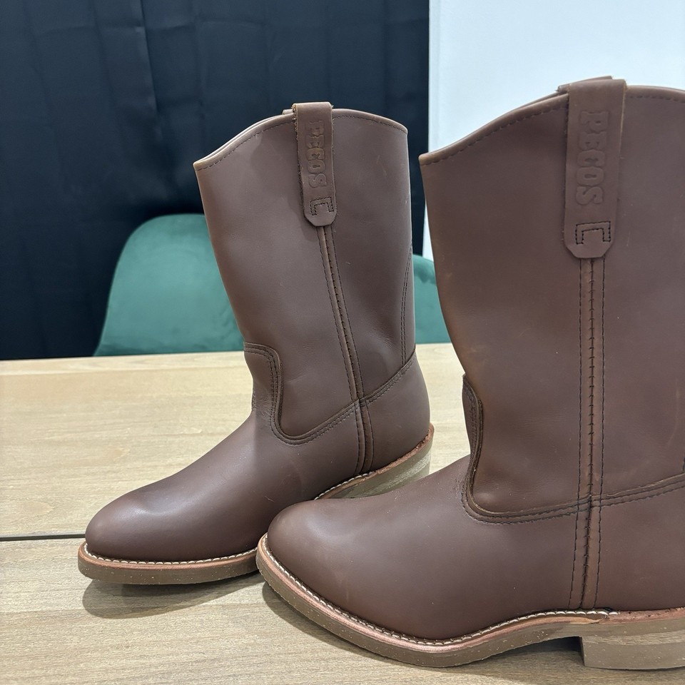 100% AUTHENTIC RED WING 1155 slip-on WORK BOOTS NEW IN BOX MADE IN USA ...