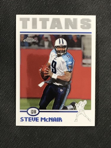 2004 Topps Chrome #22 Steve McNair Tennessee Titans | eBay