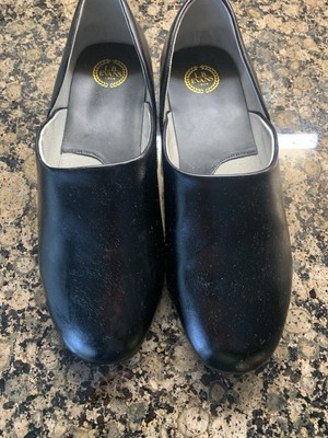 L.B. Evans Aristocrat Opera Slip On LEATHER Men's Black Slippers 11.5N ...