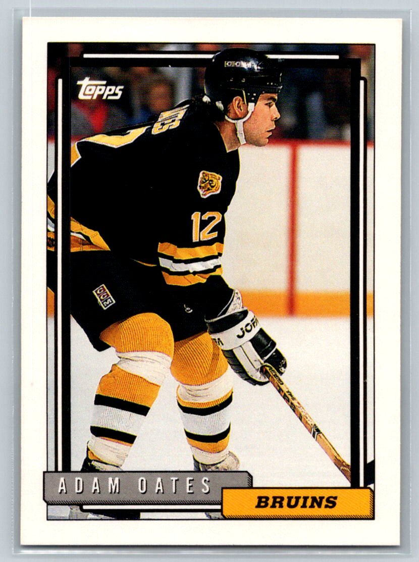 1992-93 Topps #475 Adam Oates Boston Bruins HOF | eBay