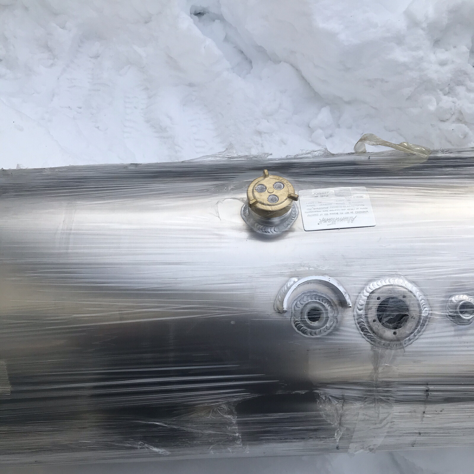 Alumitank 70 Gal Milgrade Aluminum Fuel Tank Made In USA | eBay