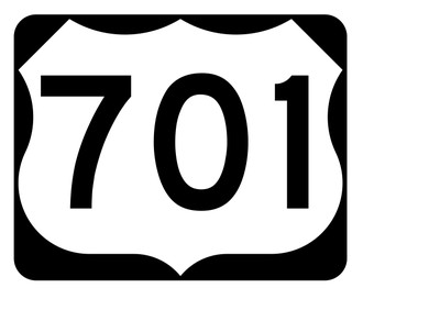 US Route 701 Sticker R2213 Highway Sign Road Sign | eBay