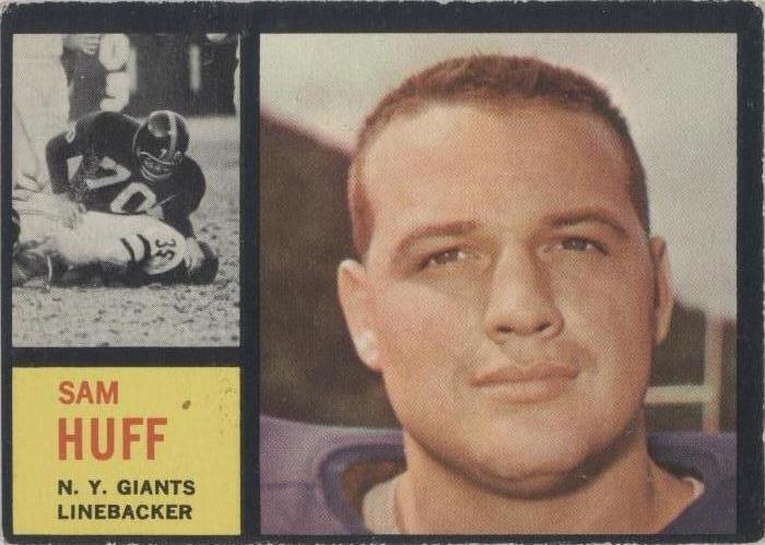 1962 Topps - Sam Huff #110 for sale online | eBay Australia