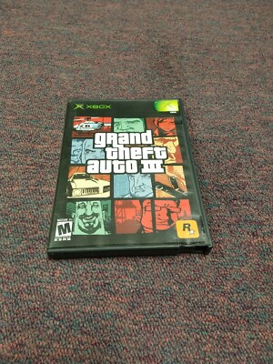 Grand Theft Auto 3 (Microsoft Xbox ) Xbox ( Blockbuster Edition) Very ...