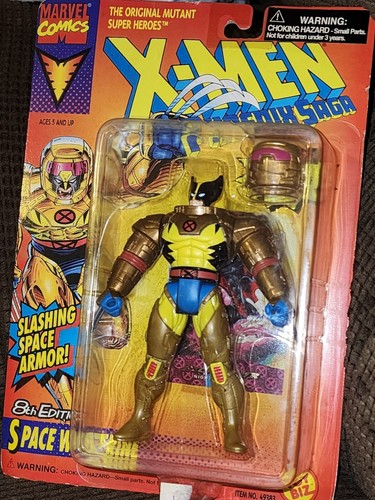 X-Men Space Wolverine 8th Edition Slashing Space Armor Marvel Toy Biz ...
