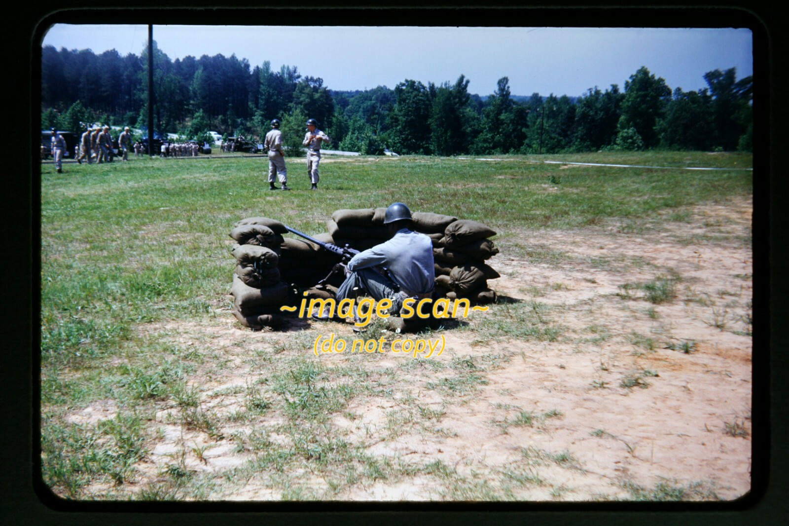 Fort Pickett, Virginia, Army Man in 1952, Kodachrome Slide c2c | eBay