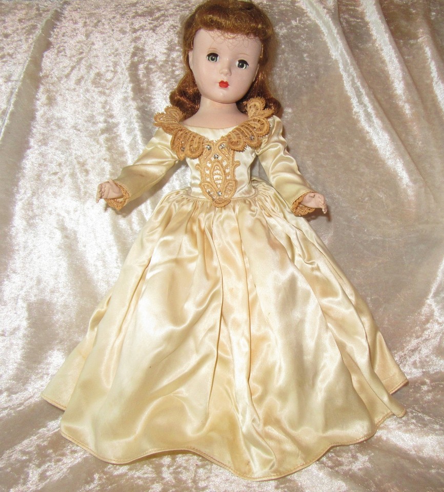 BEAUTIFUL Rare 15" 1950-51 MADAME ALEXANDER GODEY ERA BRIDE | eBay