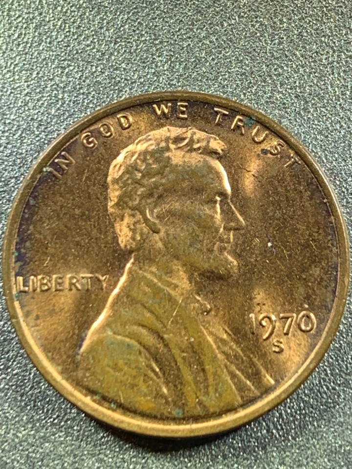 1970 S LARGE Date Lincoln Memorial Cent 1C RD Higher 62+ RARE | eBay