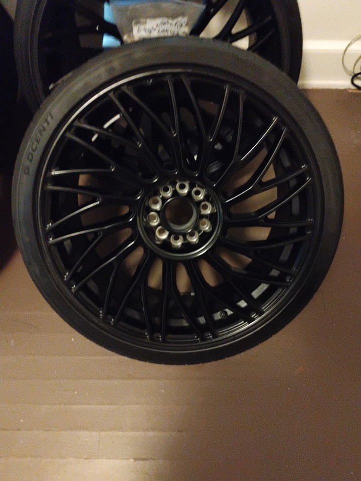 20 Inch gloss black Rims and tires universal (azad) | eBay
